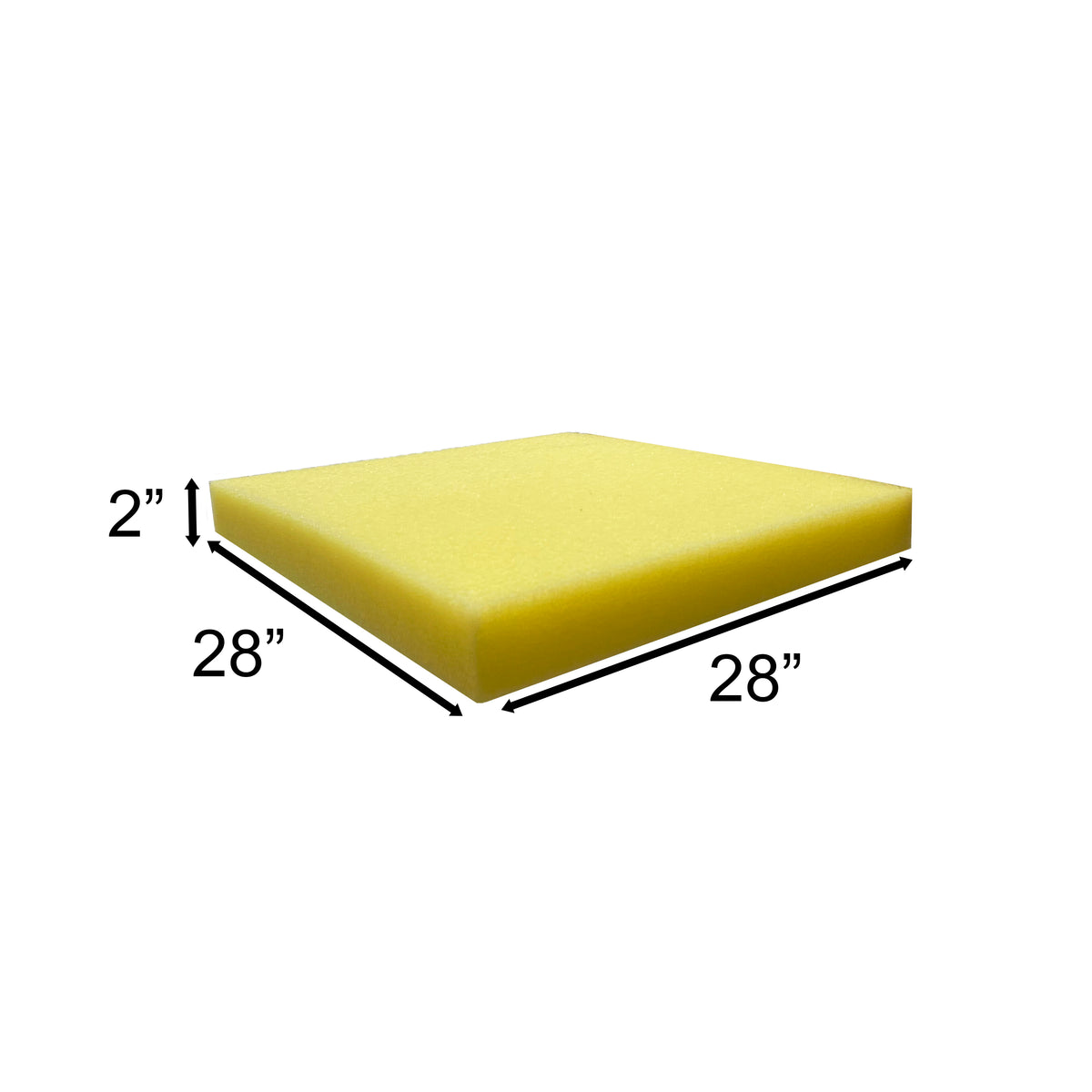28" x 28" Dry Fast Reticulated Outdoor Foam Square – FoamRush